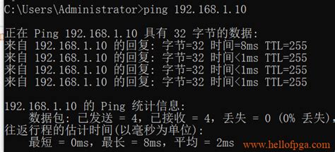 基于ebaz4205的ps实验九 板载百兆网络功能测试（基于ps emio） hello fpga