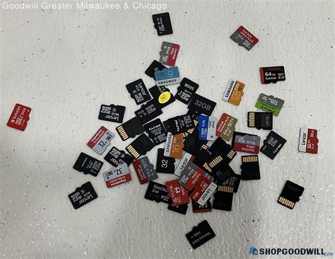 Lot Micro Sd Memory Cards Assorted Brands Tested Mixed Colors Various