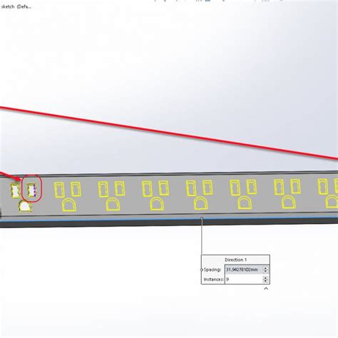 Solidworks Linear Pattern Archives