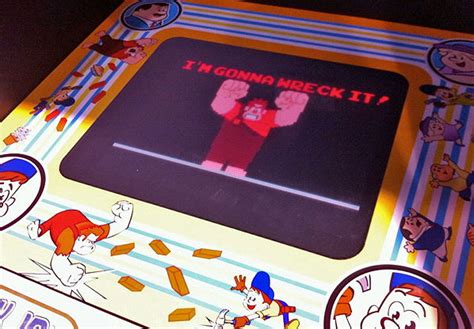 First Look Disneys Animated Wreck It Ralph Movie Arcade Game