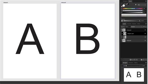 merge visible merges multiple artboards in one layer should it