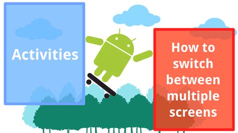 Android Activities And How To Switch Between Multiple Screens Dragão