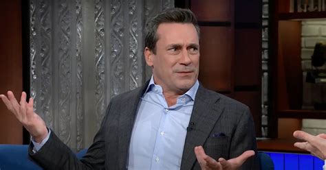 Stephen Colberts Audience Booed After Jon Hamm Revealed His Snl