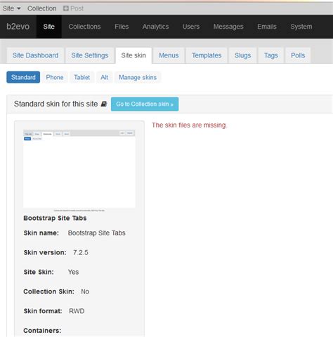 The Skin Files Are Missing Message What To Do