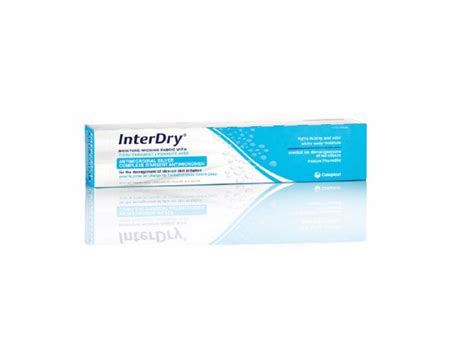 Interdry® Skinfold Management Dressing With Silver 10 X 144 Inch Roll