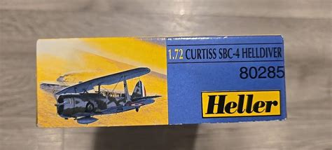 Heller 172 Scale Curtiss Sbc 4 Helldiver Model Kit New 80285 4840293591