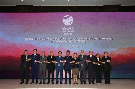 ກອງປະຊຸມລັດຖະມົນຕີສະພາປະຊາຄົມວັດທະນະທຳ ສັງຄົມອາຊຽນ ຄັ້ງທີ 29