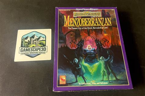 Menzoberranzan Box Set Like New Gamescape3d