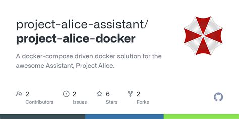 Github Project Alice Assistantproject Alice Docker A Docker Compose