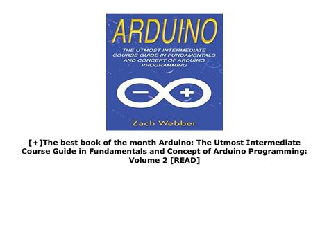 The Best Book Of The Month Arduino The Utmost Intermediate Course