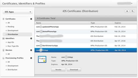 iphone ios provisioning profile error stack overflow