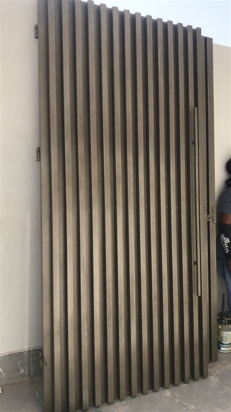 باب خارجي تيوبات حديد سعر وطريقة التنفيذ Gate Designs Modern House