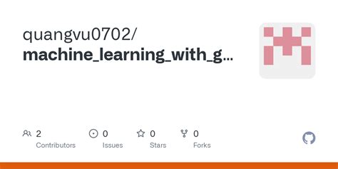 Github Quangvu Machine Learning With Graphs