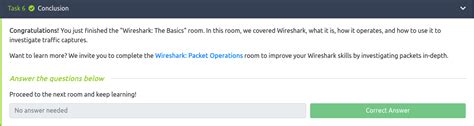 Tryhackme Wireshark The Basics