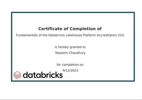Nayeem Chaudhury On Linkedin Lihm Majordata Databricks Dataanalytics Dataanalyst