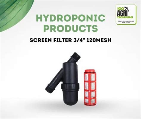 PP Drip Screen Filter For Industrial Size 3 4 Inch At Rs 3000 In Chennai