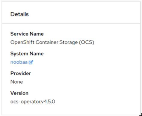Deploying Openshift Container Storage Using Bare Metal Infrastructure Red Hat Openshift