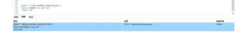 执行sql失败failed To Build Executor Tidb 的问答社区