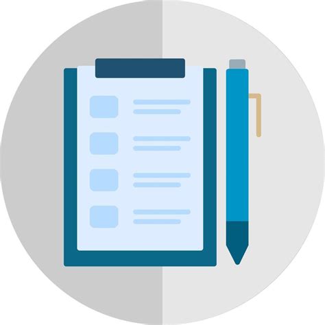 Assignment Flat Scale Icon Design 43900350 Vector Art At Vecteezy