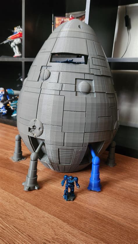 Mech Scale Overlord Class Dropship Update Rbattletech