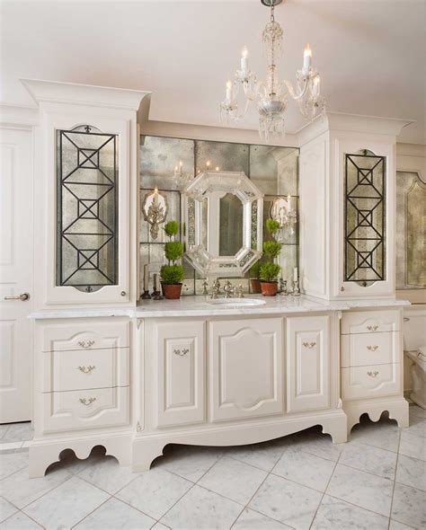 Antique Mirrored Cabinet