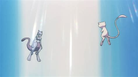Mewtwo E Mew Combattono