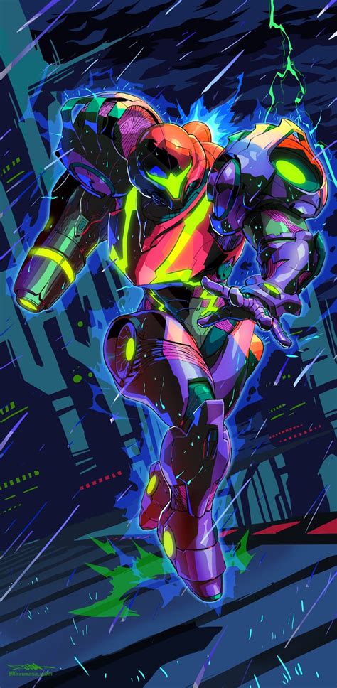 Samus Aran Metroid And More Drawn By Yasukuni Kazumasa Danbooru