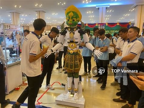 ស្នាដៃបច្ចេកវិទ្យាទំនើបៗរបស់សិស្ស និស្សិត តាំងបង្ហាញក្នុងទិវាជាតិអប់រំបណ្ដុះបណ្ដាលបច្ចេកទេស