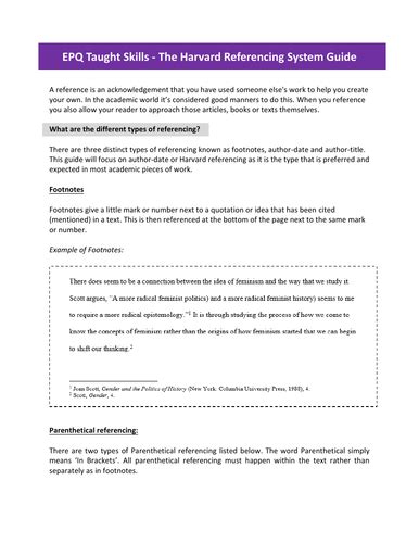 Complete Set Of Resources For Taught Skills Programme Epq Extended