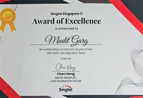 Recognition Teamwork Projectsuccess Singtel Mudit Garg 16 Comments