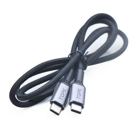 Buy Wholesale China Usb C To Usb C Pd W Data Charging Cable With Right Angle Degree Fast