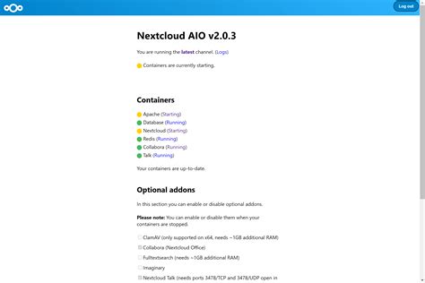 cómo instalar nextcloud all in one en linux nextcloud