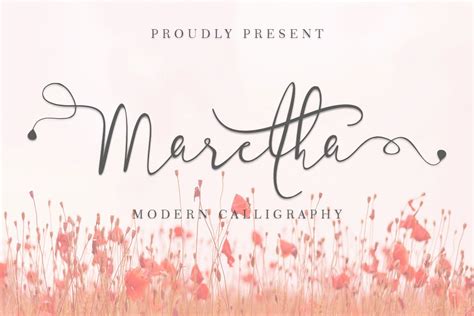 Maretha Font Font Scoop