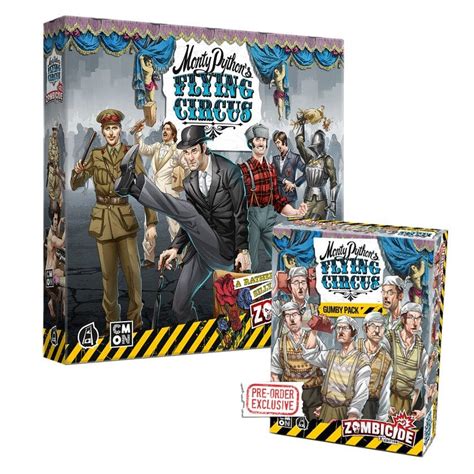 Zombicide 2nd Edition Monty Python Character Pack Bundle Battlefield Bangkok