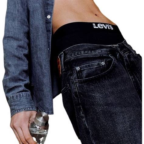 Bokserki Męskie Solid Basic Brief Organic 2pary Levis Black