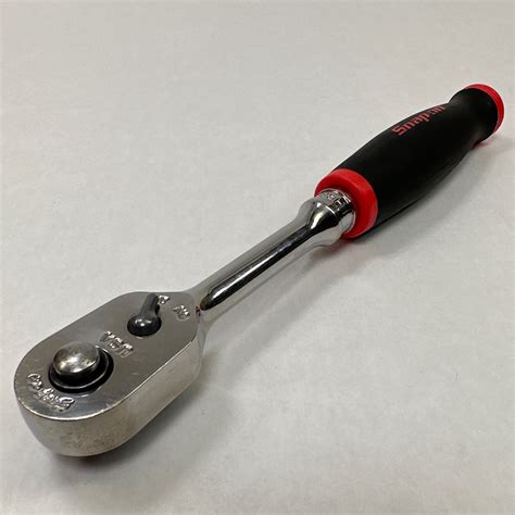 Snap On 38 Drive Dual 80® Technology Soft Grip Standard Handle Quick