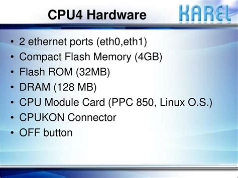PPT CPU HARDWARE PowerPoint Presentation Free Download ID