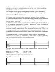 AP Macro Problem Set Pdf A Scarcity Is The Idea That We Have Unlimited Wants But Limited