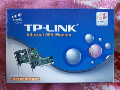 Tp Link Tm Ip5600 56k Internal Pci Fax Modem Computers And Tech Parts And Accessories Networking
