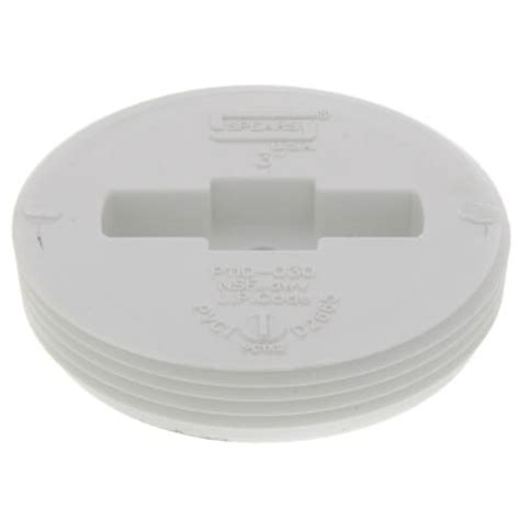 P110 030 Spears P110 030 3 Pvc Dwv Flush Cleanout Plug