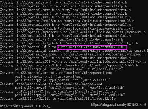 windows下编译用于vs2017的openssl 1 0 2r openssl 1 0 2r csdn博客