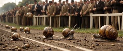 The Historical Snail Racing Championship Fakehistoryeu
