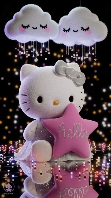 Pin De ˙·٠• ♥ 𝕀𝕞𝕒́𝕘𝕖𝕟𝕖𝕤 𝕔𝕣 En Hello Kitty 🌧️☂️lluvia De Estrellas Y
