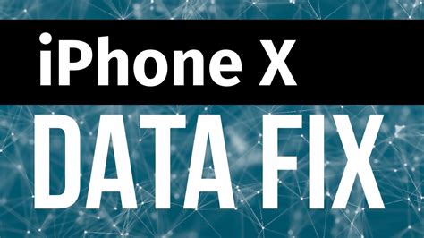 IPhone X Taking Too Much Data FIX How To Reduce Data Usage YouTube