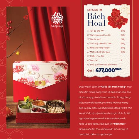 Set Quà Tết Bách Hoa 1 Gck T
