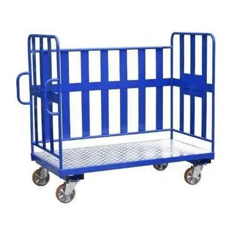 Material Handling Trolley Warehouse Material Pick Up Trolley