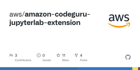 Github Awsamazon Codeguru Jupyterlab Extension