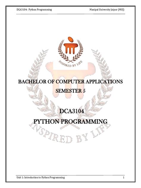 Python All Unit Pdf Python Programming Language Computing