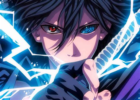 Sasuke Sharingan Rinnegan Eyes Lightning 4k Wallpaper Ojos De