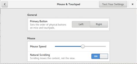 Natural Scrolling Does Not Work In Gnome Unix Linux Stack Exchange